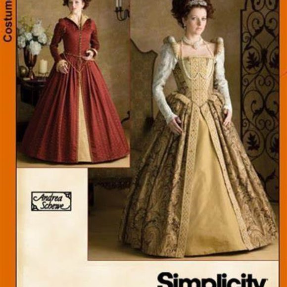 Simplicity | Art | Simplicity 3782 Elizabethan Queen Elizabeth Costume ...